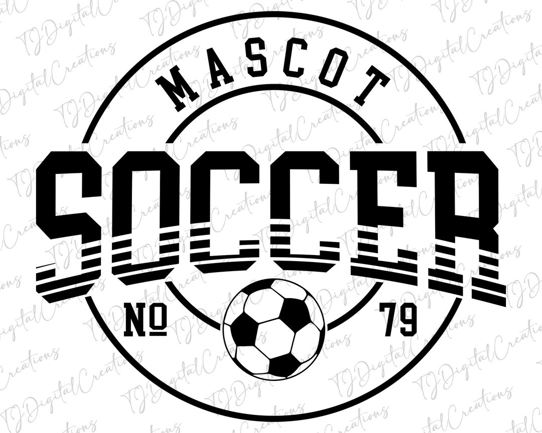 Soccer Svg, Mascot Svg, Soccer Team Svg, Number Svg, Digital Downloads ...