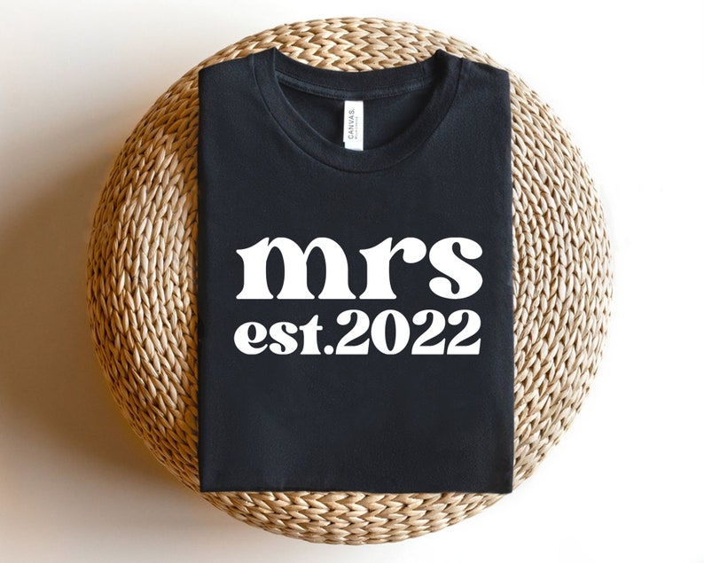 Mrs Est 2022 Svg, Wedding Svg, Digital Download, Bride 2022 Svg ...