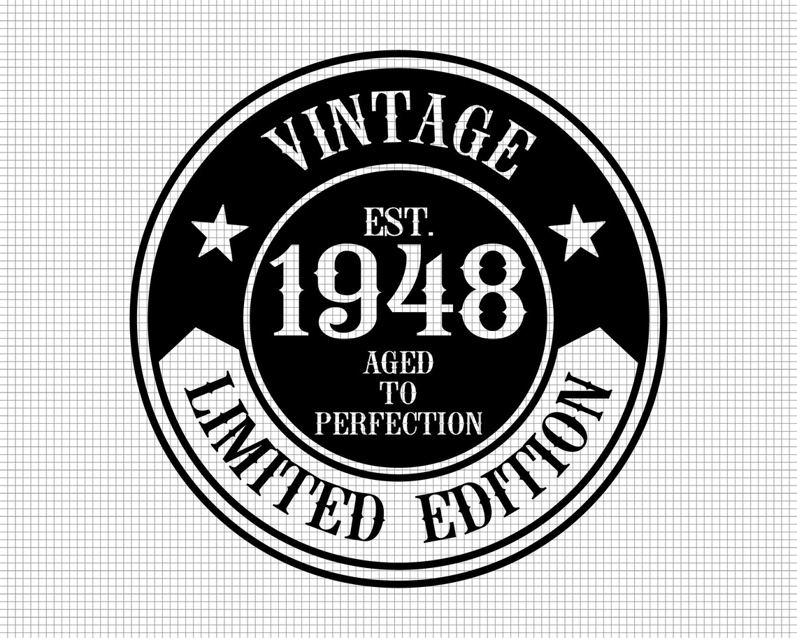 74th Birthday Svg, Printable, Cricut, Aged to Perfection Svg, 74th Svg ...