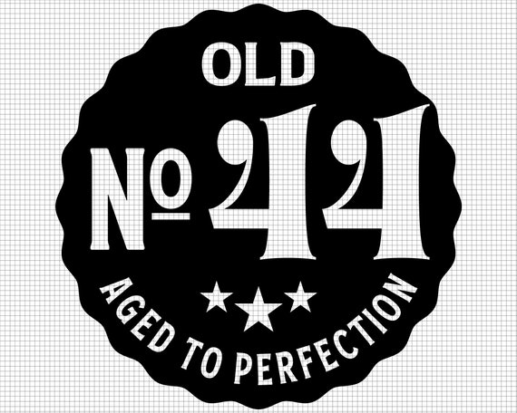 Old Number 44 Svg Aged to Perfection Svg Digital Download - Etsy