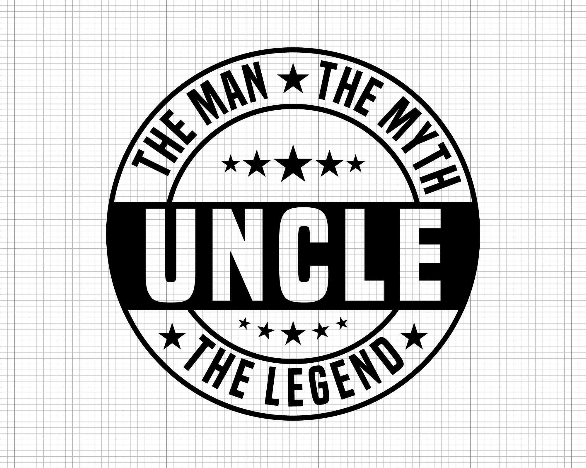 Tío svg el hombre el mito la leyenda svg descarga digital - Etsy México