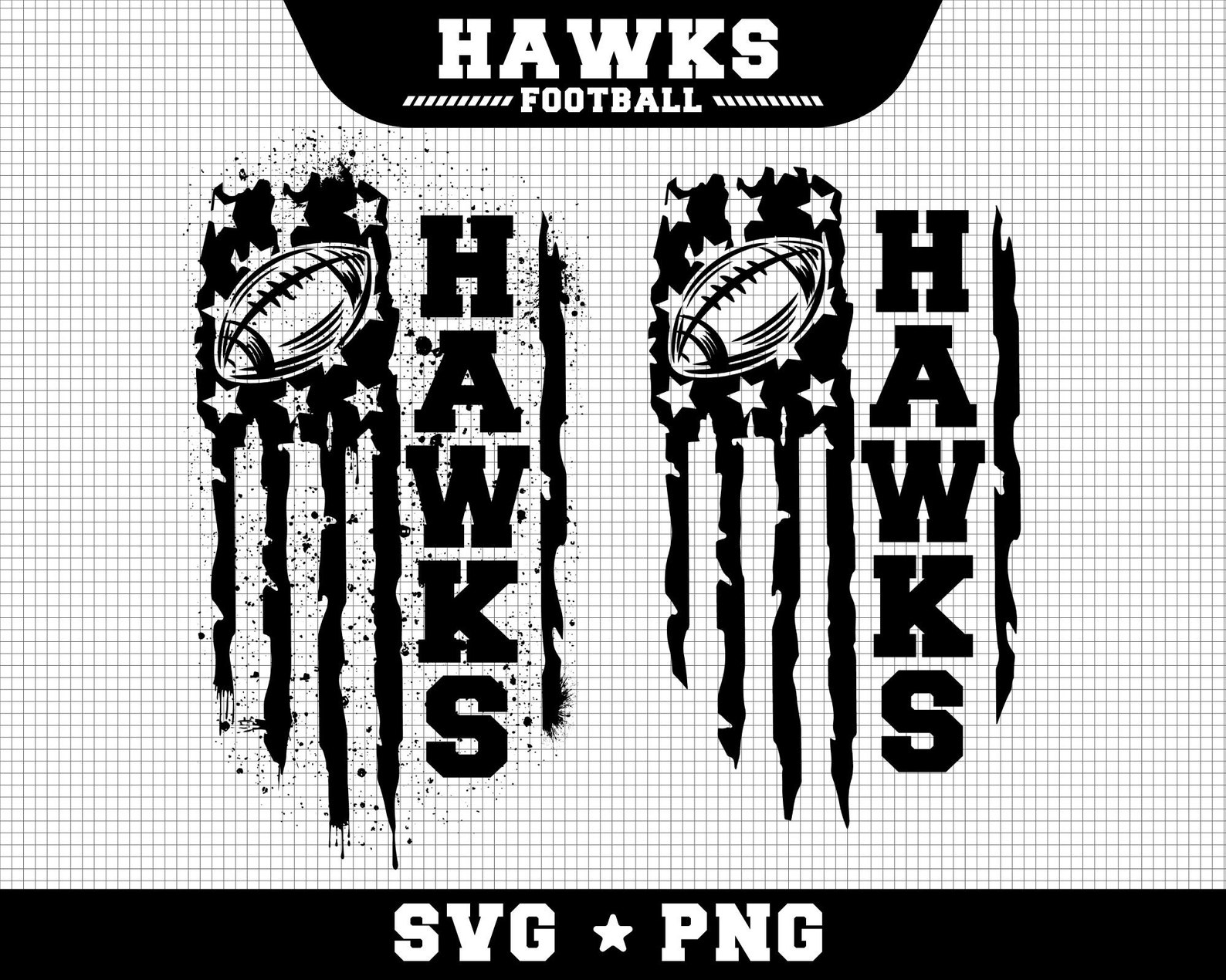 Hawks Football Svg Hawks Svg Game Day Svg Football SVG USA - Etsy