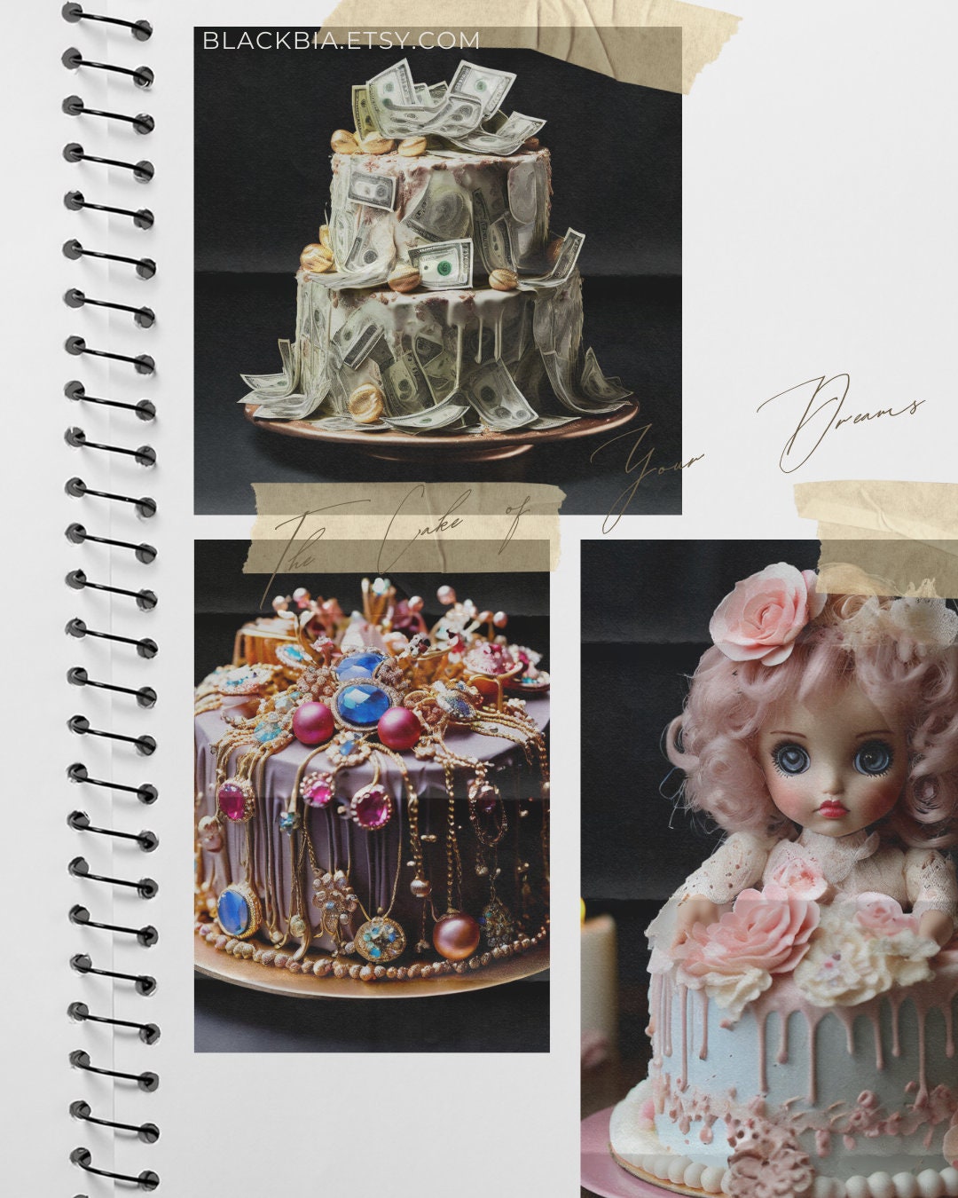 Chocolate Cake Printable, Cake Photo Print, Dessert Printable Art ...