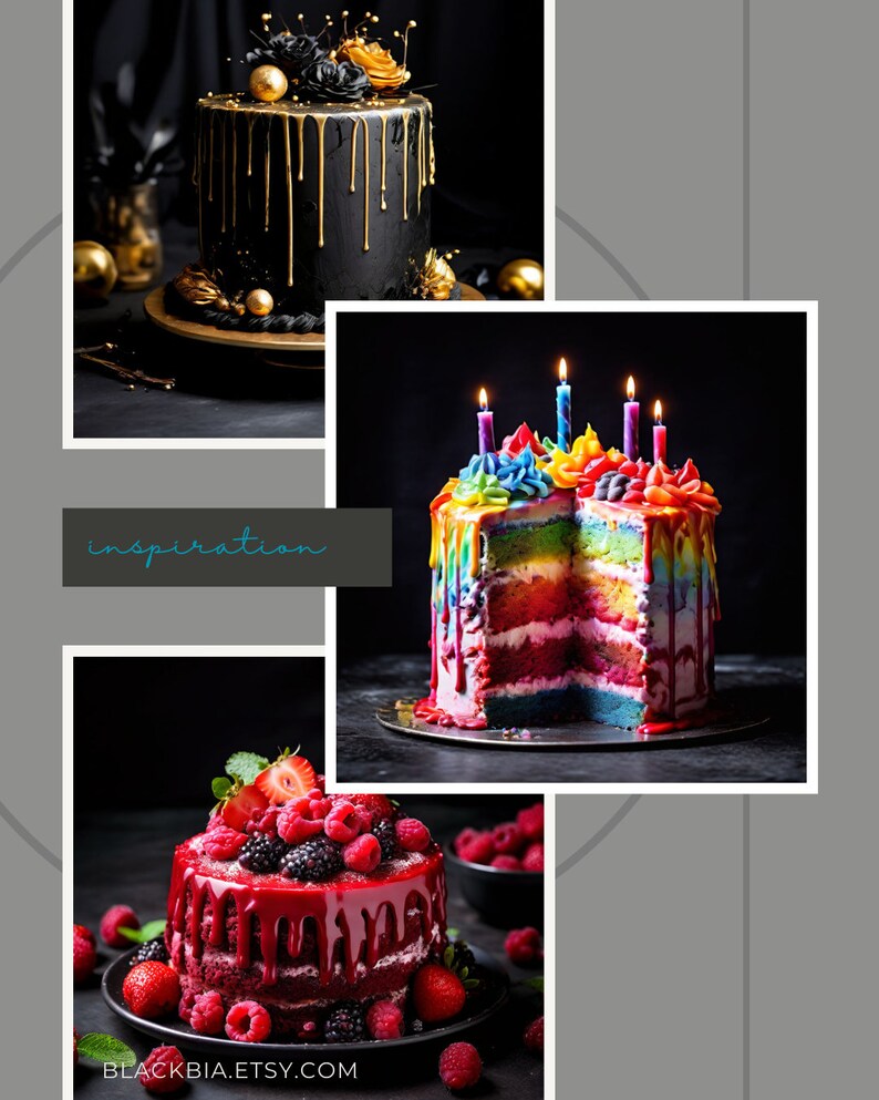 Chocolate Cake Printable, Cake Photo Print, Dessert Printable Art ...