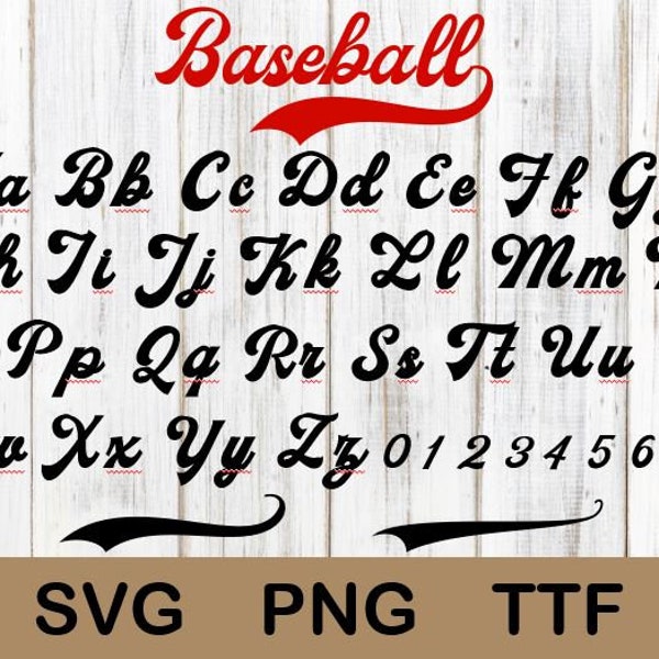 Sports Tail Font - Etsy