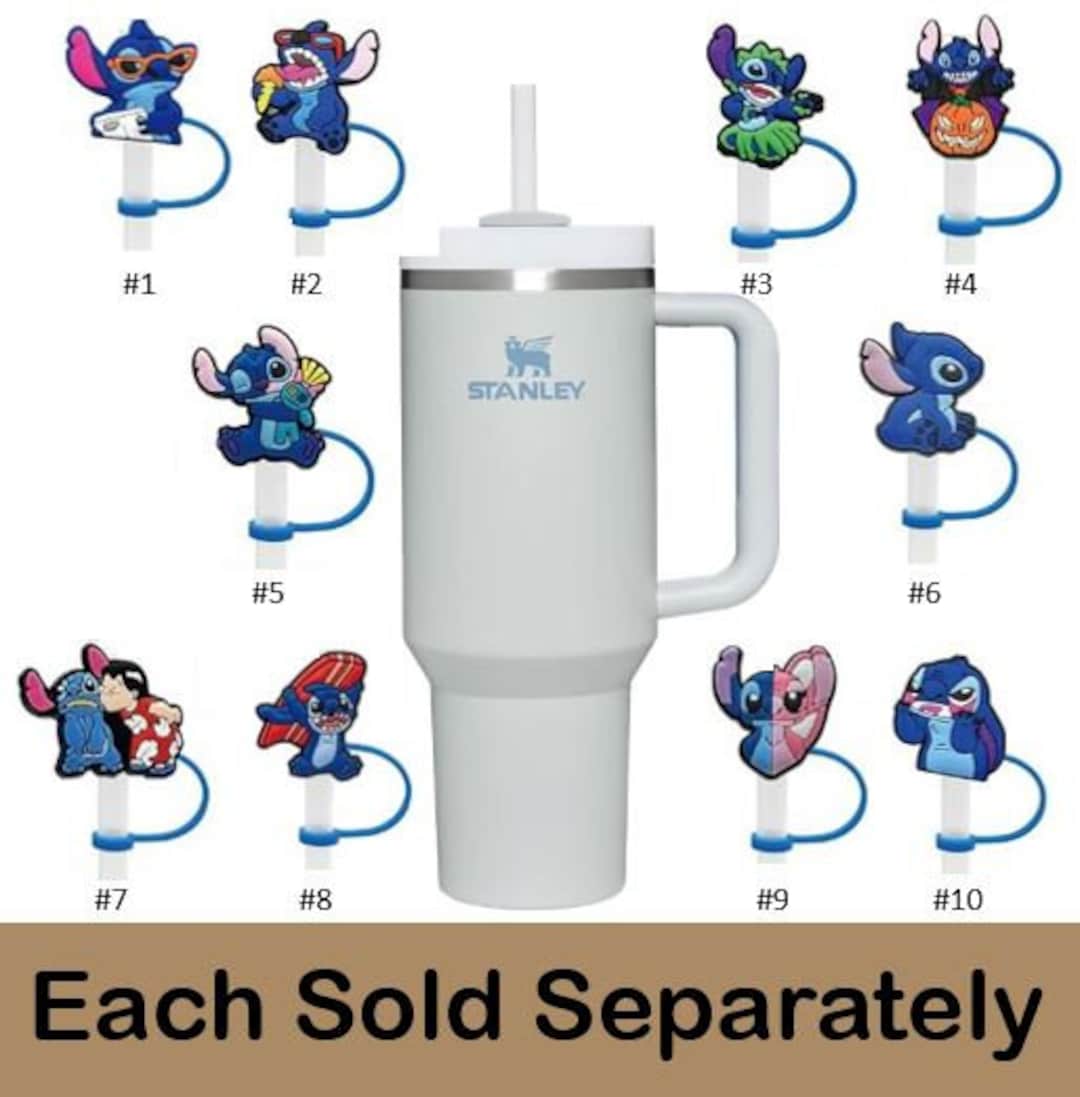 Blue Alien Straw Topper, Straw Topper, Cup Accessories, Straw Cover ...