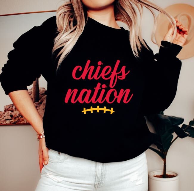 Chiefs Nation Svg, Football, Png, Jpg, Svg, Cricut Silhouette, Shirt ...