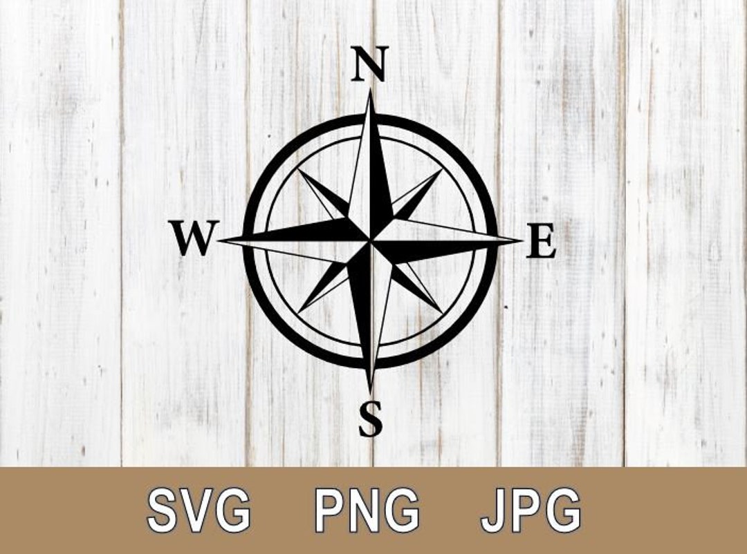 Compass SVG, Jpg, Png, Nautical Compass Svg, Cricut Silhouette ...