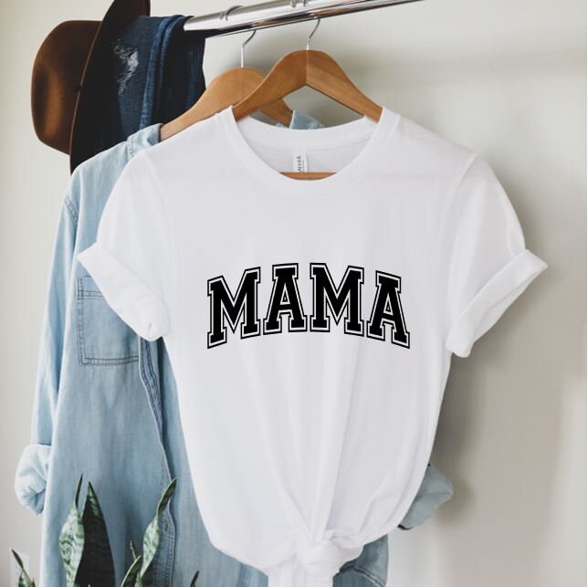 Mama SVG, Mama, Mom, Mama Varsity Svg, Mama T Shirt, Mom Life, Cricut ...