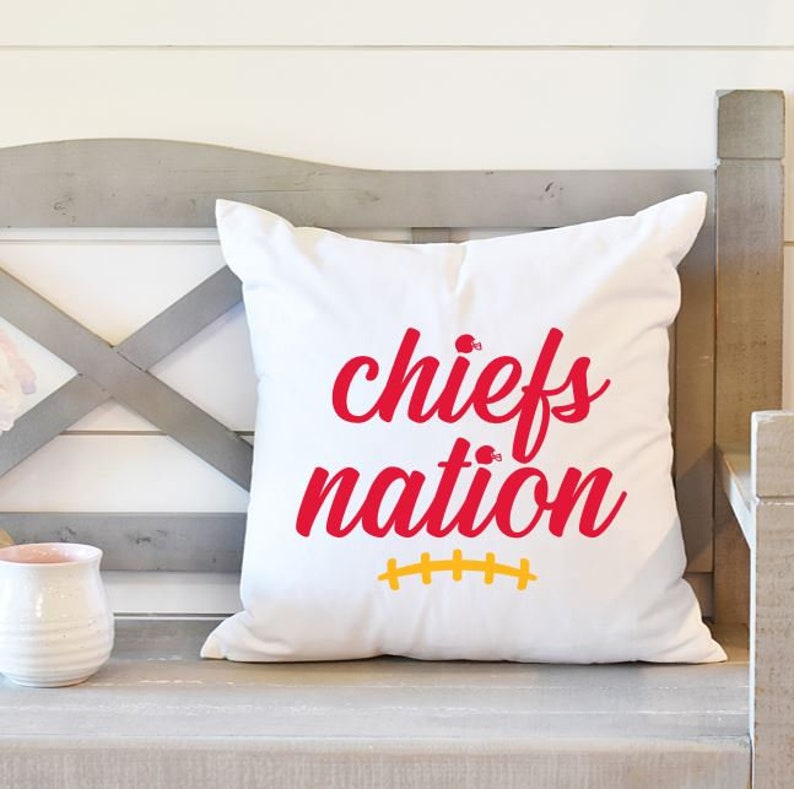 Chiefs Nation Svg, Football, Png, Jpg, Svg, Cricut Silhouette, Shirt ...