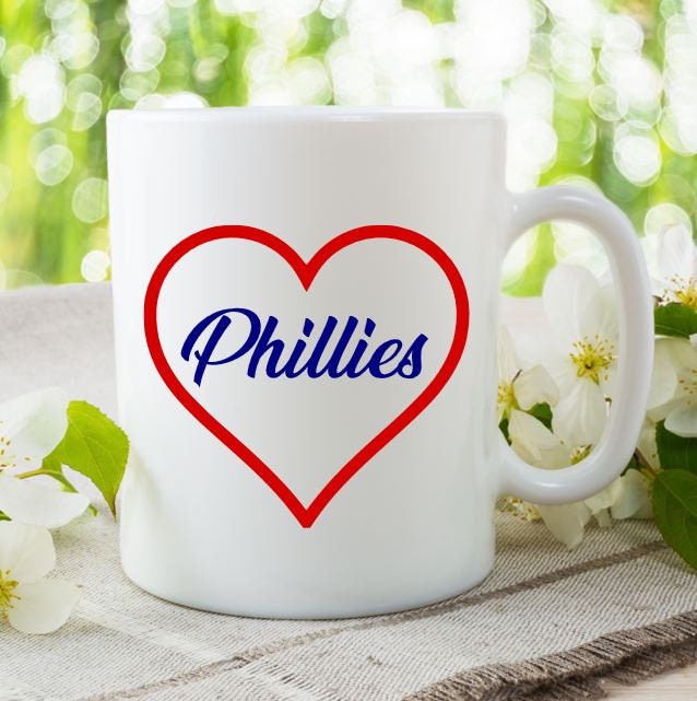 Phillies SVG, Baseball Heart SVG, Baseball Shirt SVG, Digital Download ...