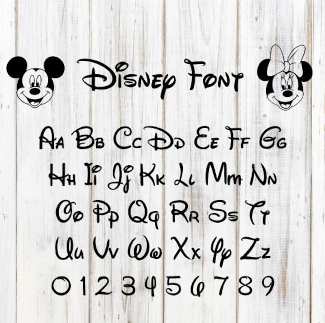 Mouse Alphabet SVG TTF, Mouse Font SVG, Cursive Font, Script Font ...