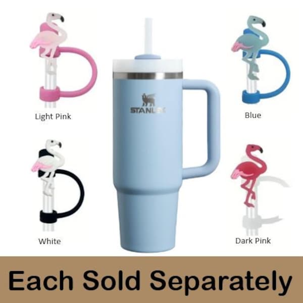 Stanley Cup Flamingo Straw Topper - Etsy