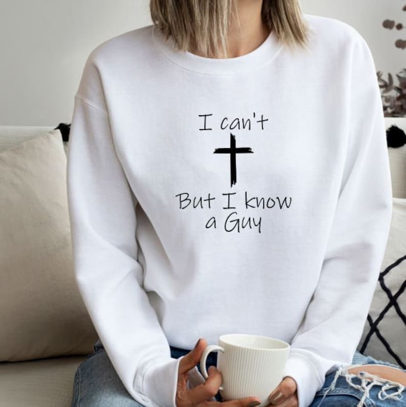I Can't but I Know A Guy Svg Faith Svg Faith Svg Man of - Etsy