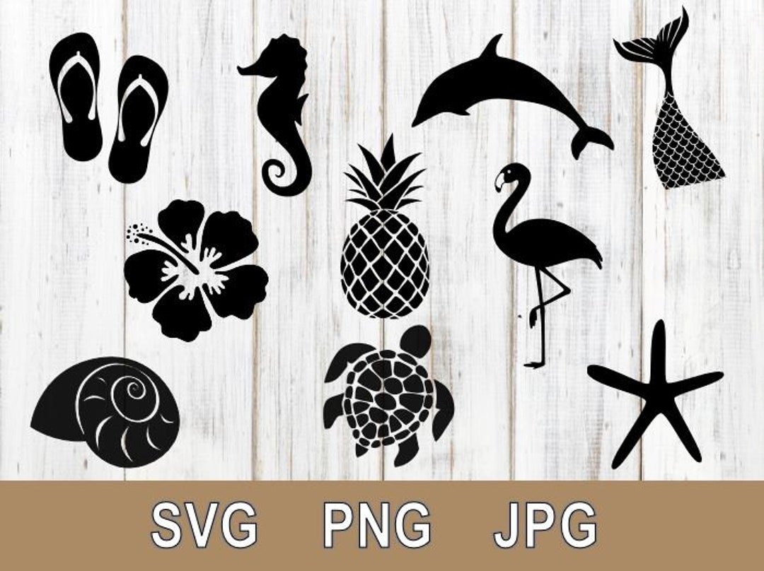Beach SVG Bundle, Swim, Beach Life, Palm Tree, Summer, Tropical ...