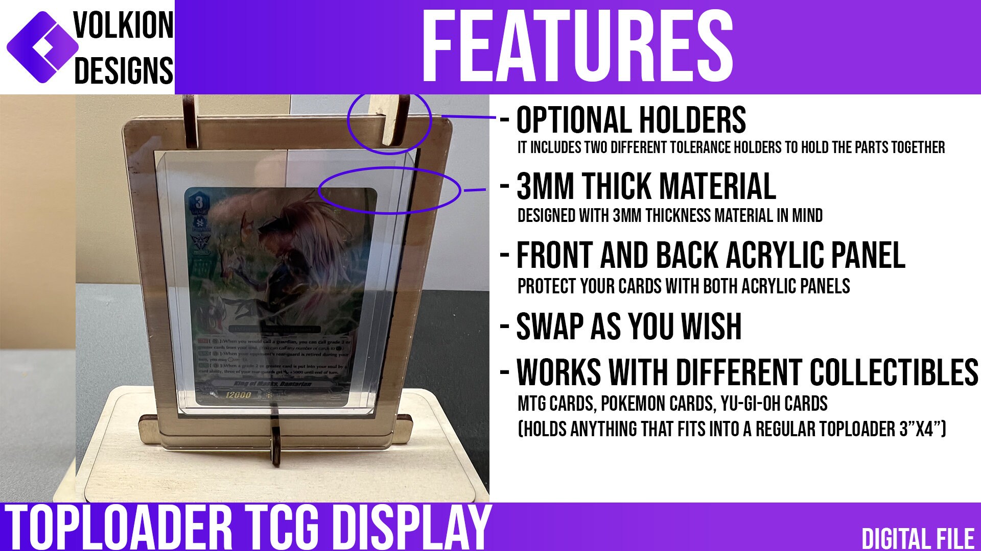 Regular Toploader Stand - Etsy