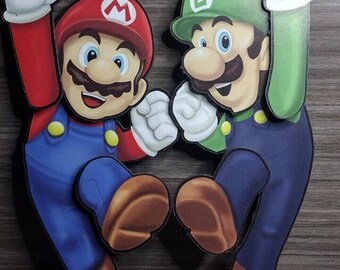 Mario Game Room Wall Decor - Etsy