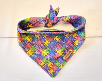 Autism Awareness Bandana - Etsy