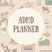ADHD Daily Planner / Printable / PDF & PNG Zipped Format - Etsy