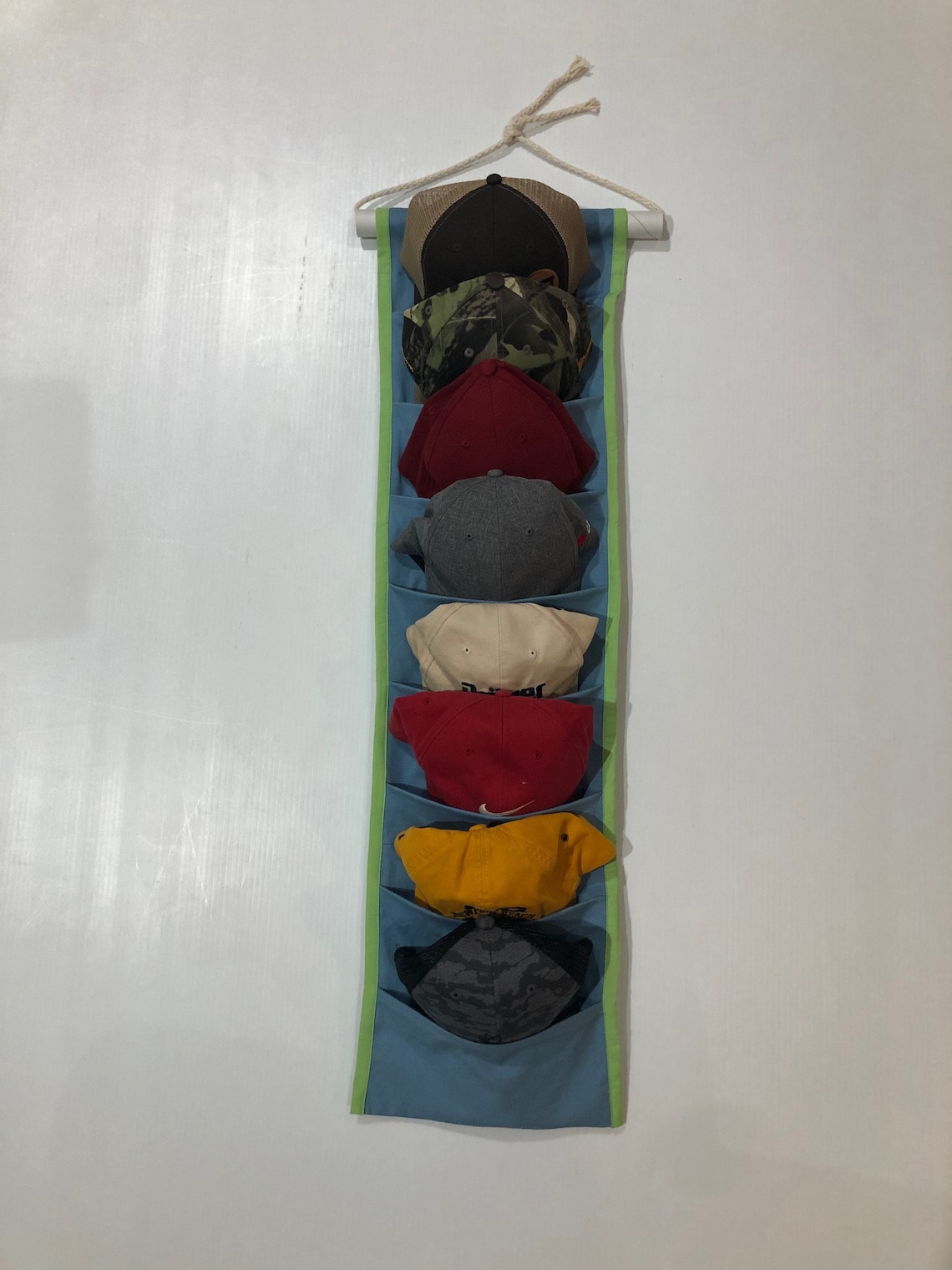 Baseball Cap Storage, Hat Hanger, DIY, Hat Rack, Locker Organization ...