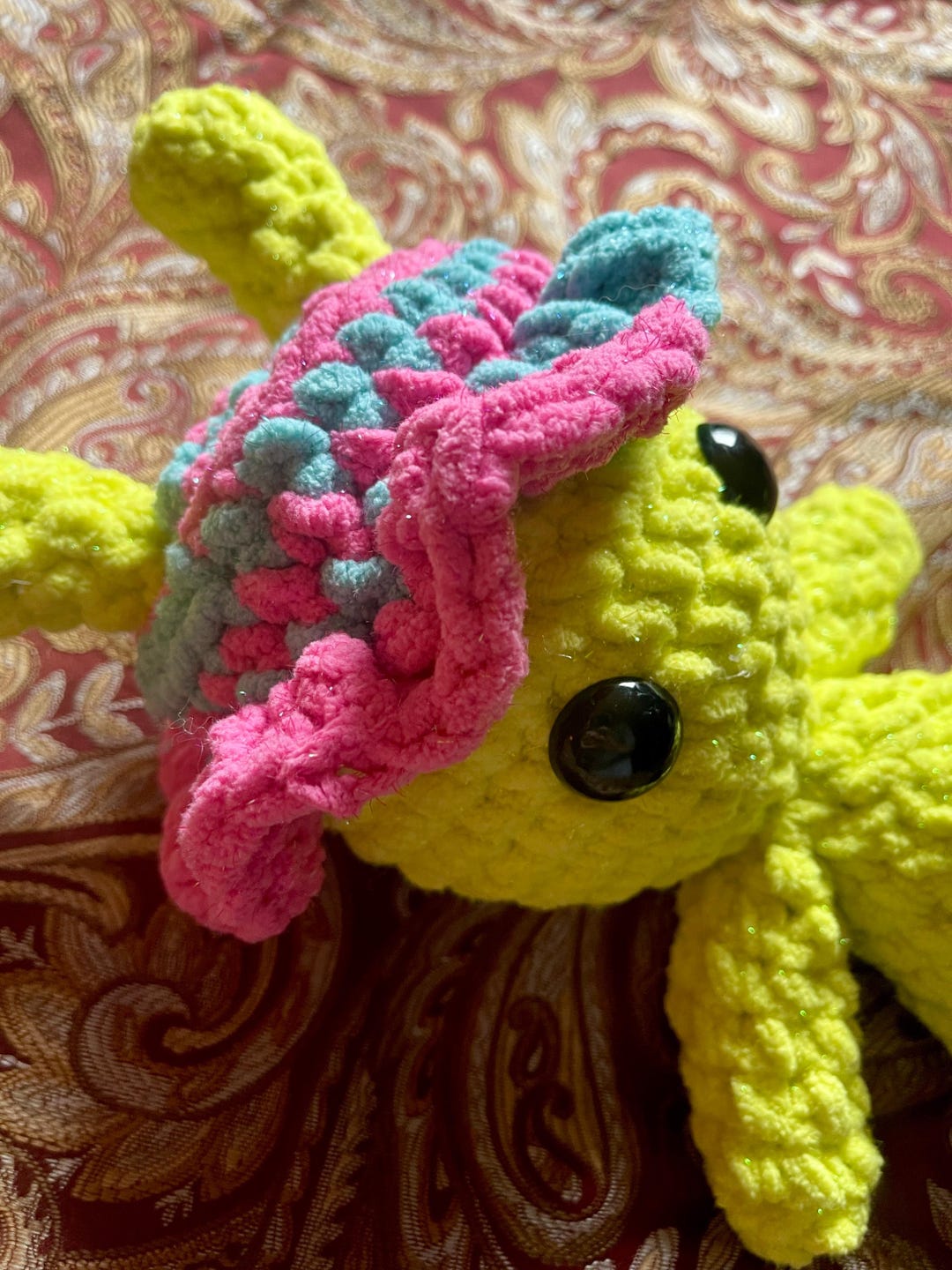 Crocheted Sparkly Alien Plush - Etsy