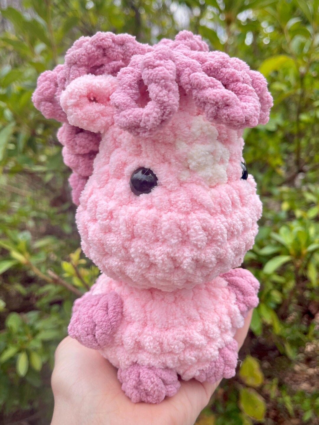 Pink Pony Club Crochet Pink Pony Plush - Etsy