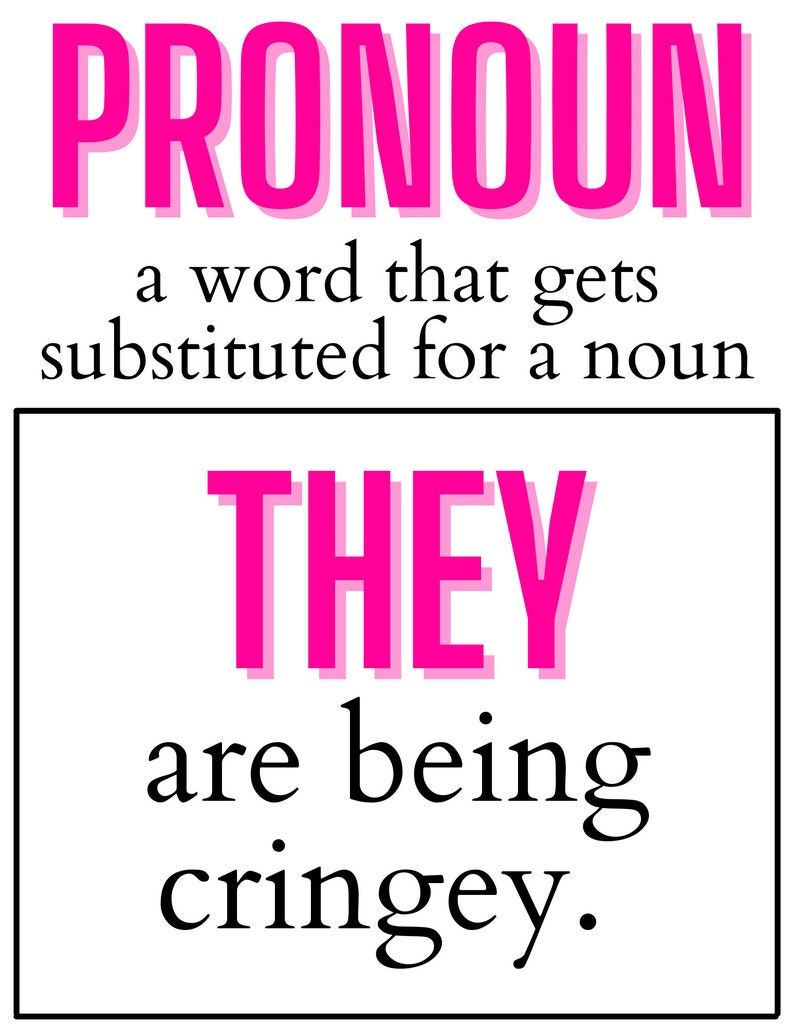 Gen Z Slang Parts of Speech Posters Classroom Decor Educational Posters ...