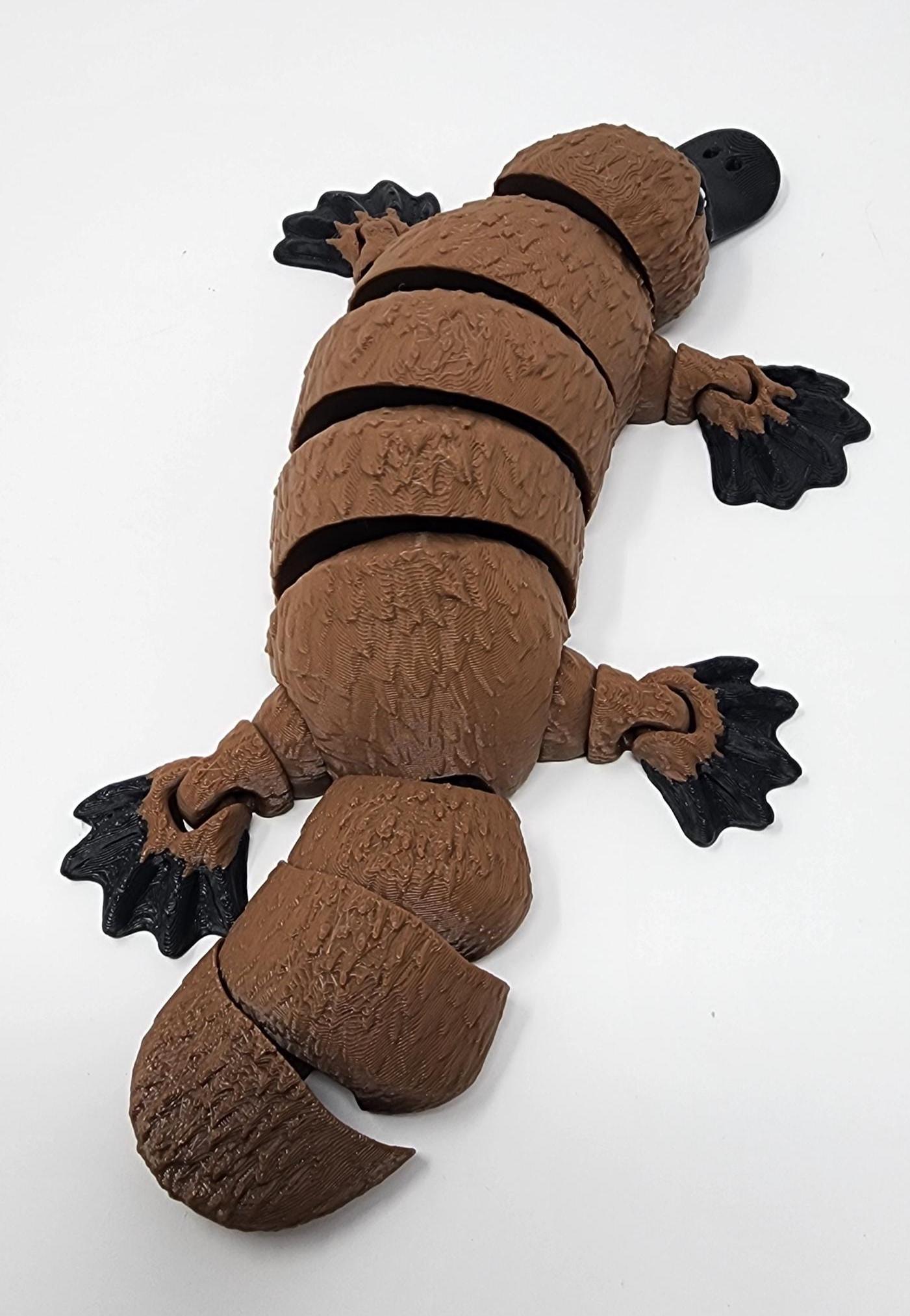 3D Printed Platypus Figurine: Realistic Matt Mire Makes Design Printed ...