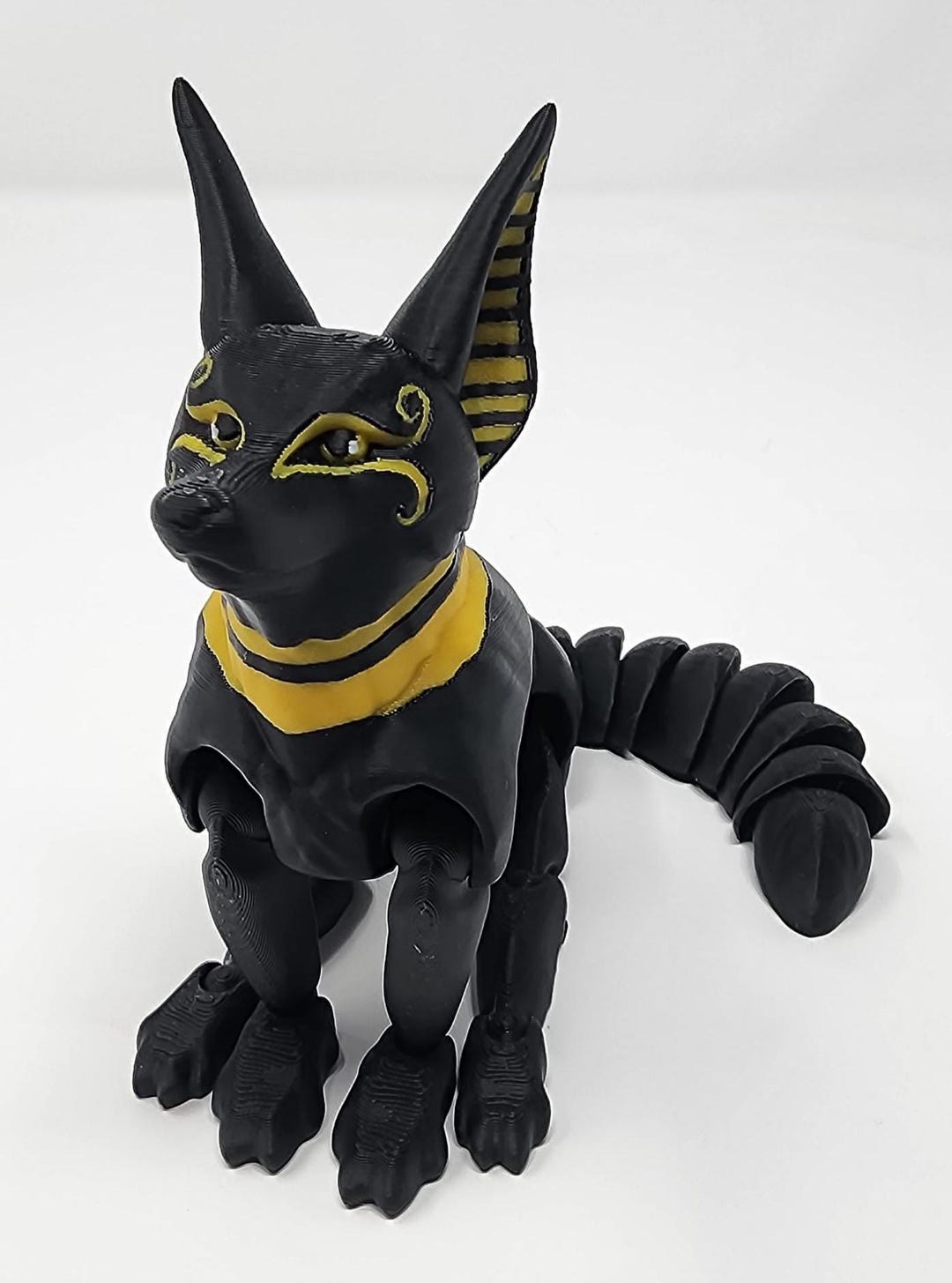 3D Printed Anubis Figure: Realistic Egyptian Decor (kekreations) - Etsy