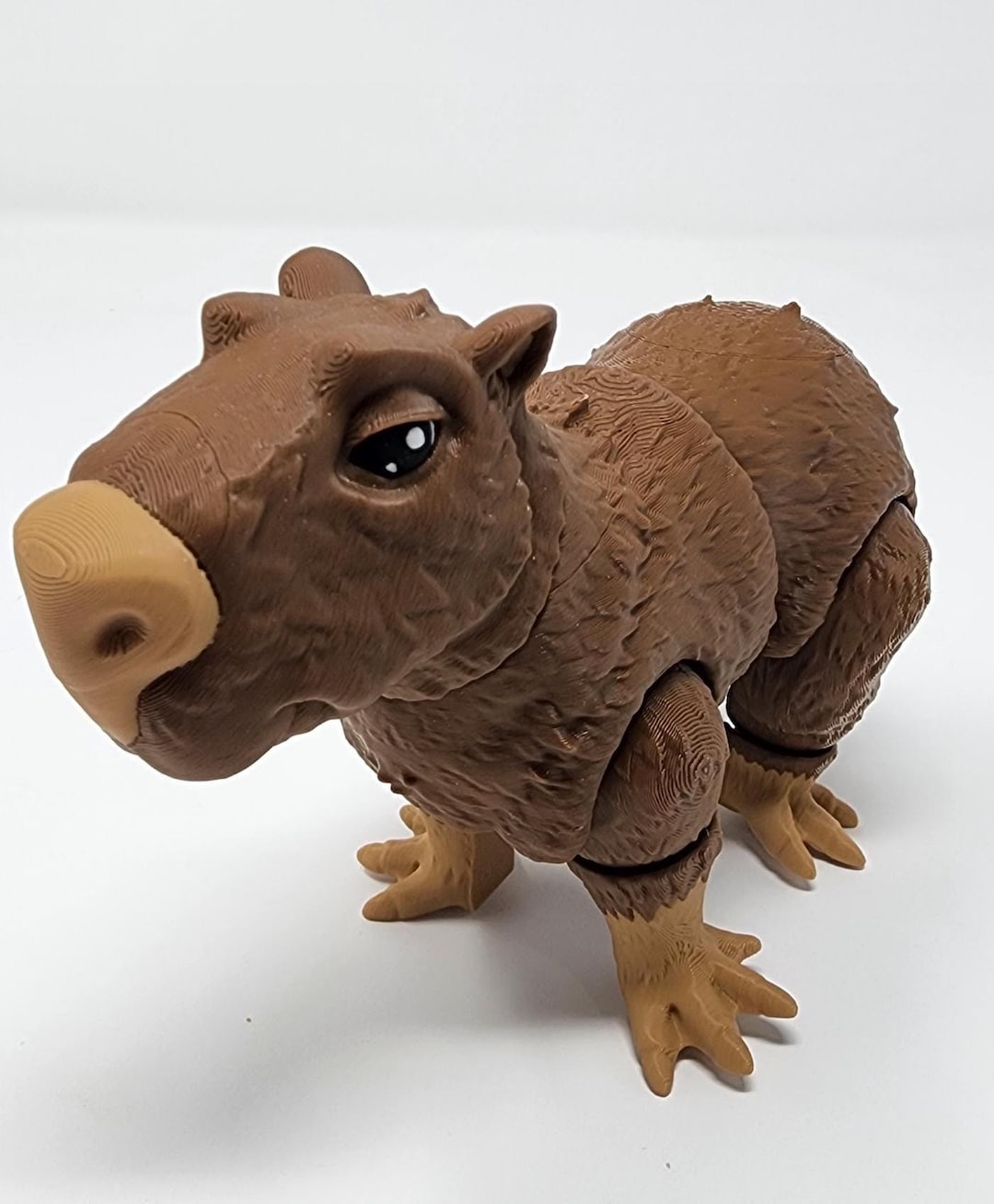 3D Printed Capybara Figurine: Realistic Matt Mire Makes Design Printed ...