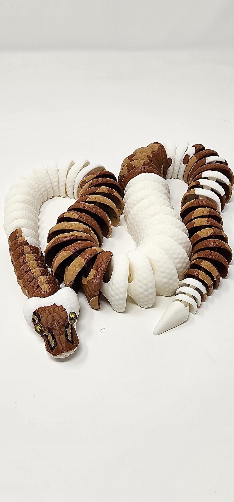 3D Printed Pied Ball Python: Realistic RAKI-BOX Design - Etsy