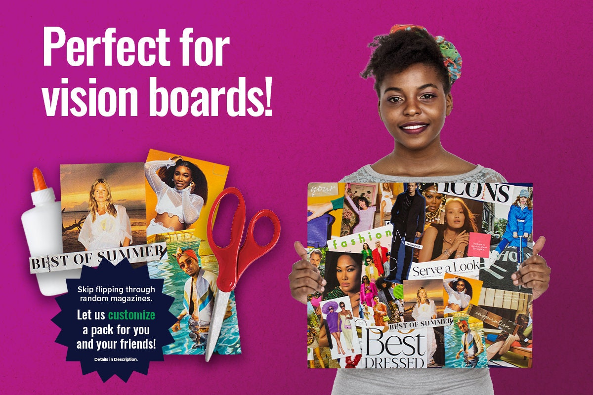 25+ Magazine Cutouts and Clippings - Words and Phrases for Vision ...