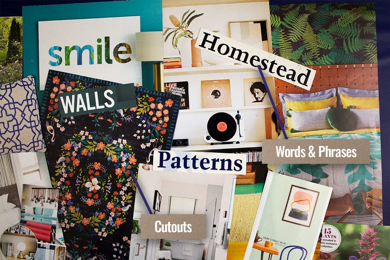 25+ Magazine Cutouts and Clippings - Words and Phrases for Vision ...