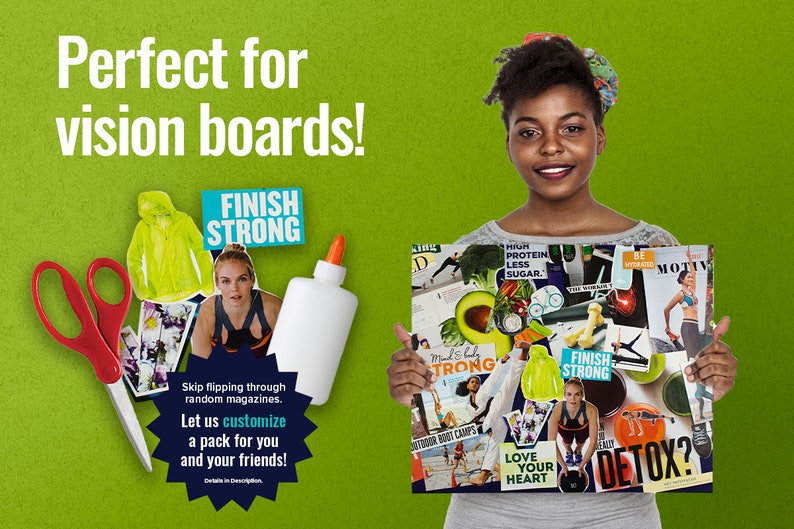 25+ Magazine Cutouts and Clippings - Words and Phrases for Vision ...