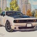 Dodge Challenger - Original Print From a Watercolor Painting - Etsy