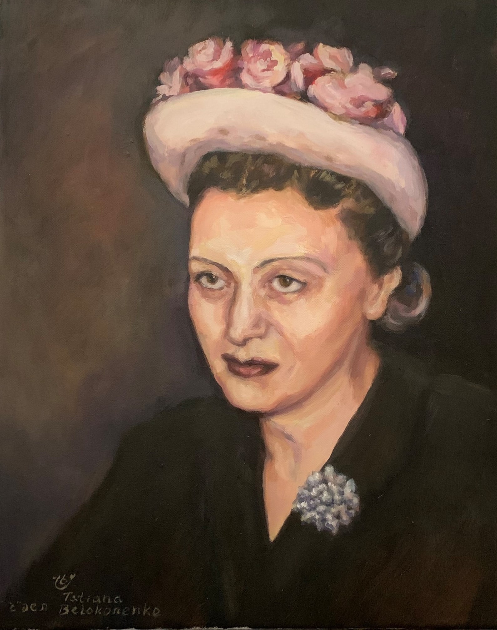 Rebbetzin Chaya Mushka Schneerson - Oil on Canvas Painting - Etsy