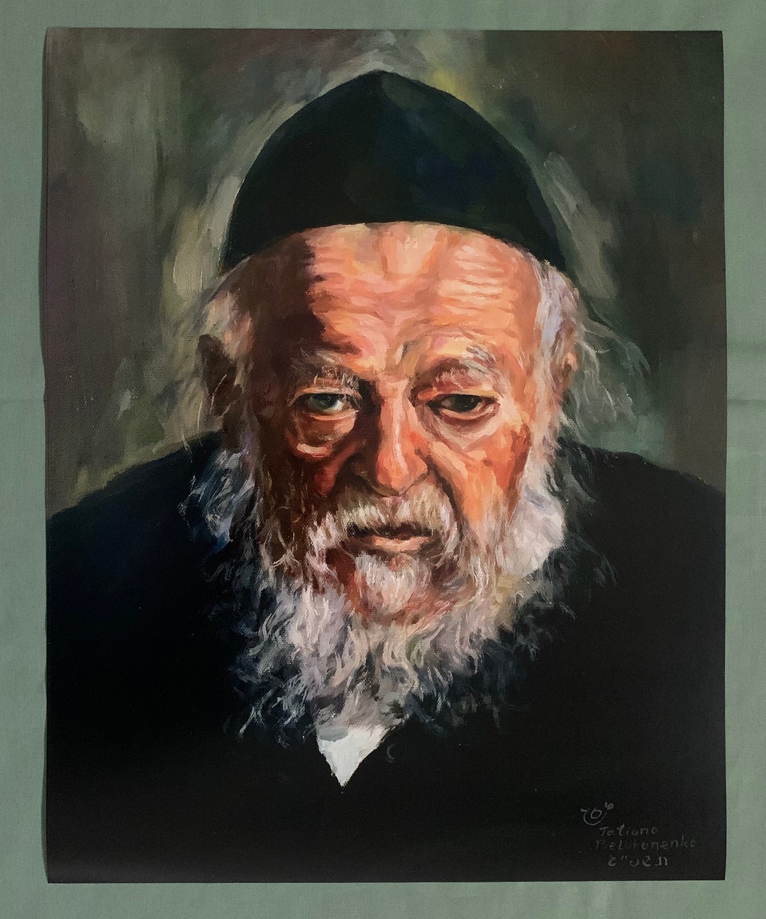 The Rabbi Chaim Kanievsky - Original Art Print - Etsy