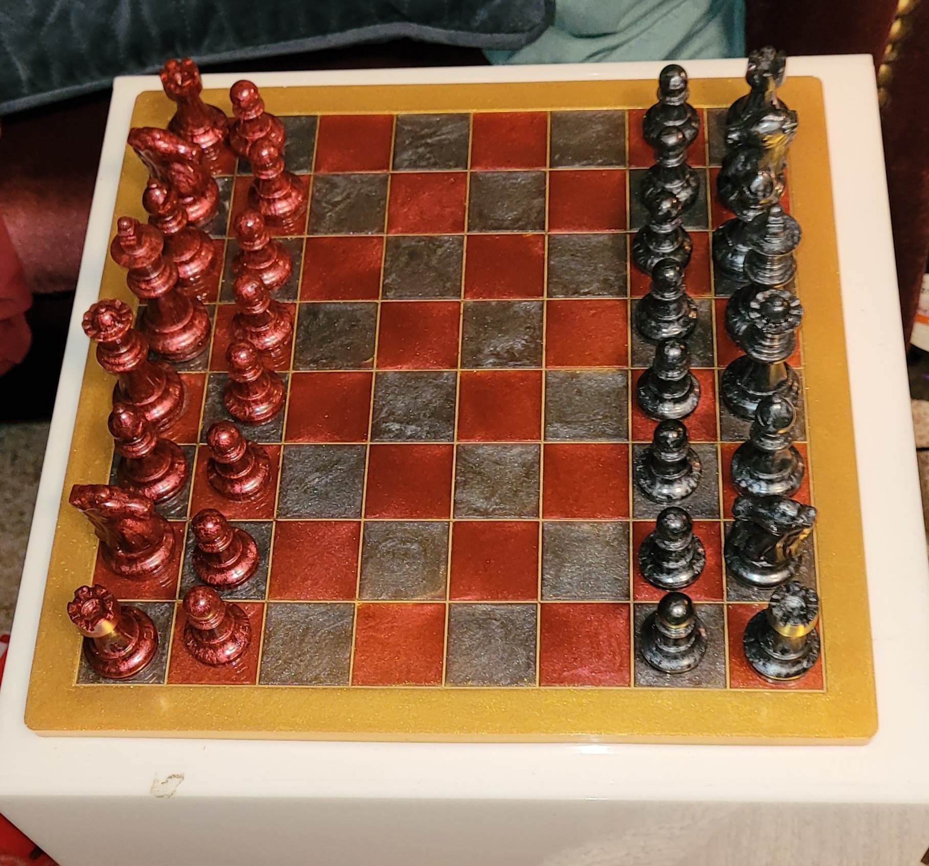 Custom Chess/checkers Set - Etsy
