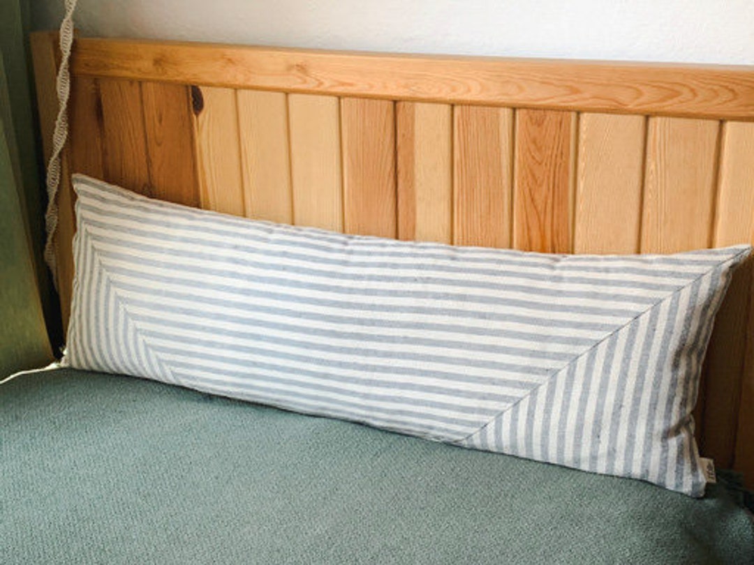 Extra Long Body Pillow,linen Body Pillow Cover, Soft and Comfortable ...