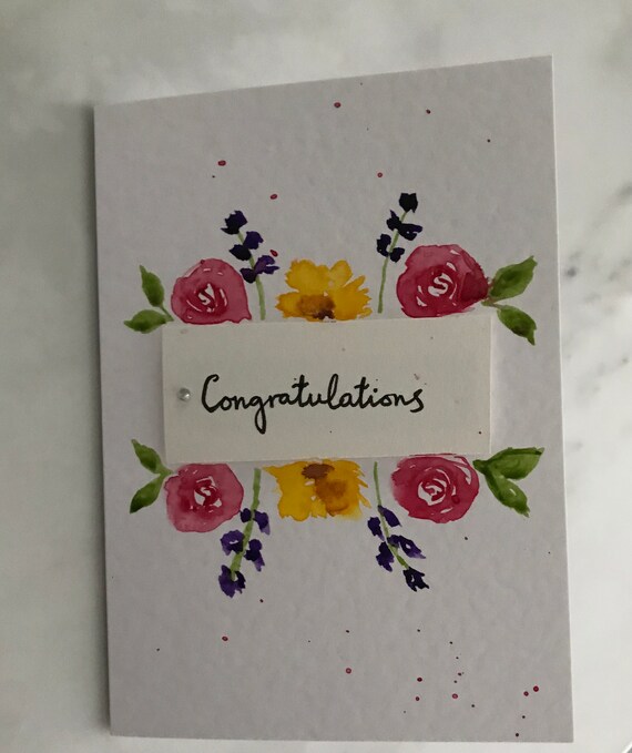 Congratulations Card - Etsy