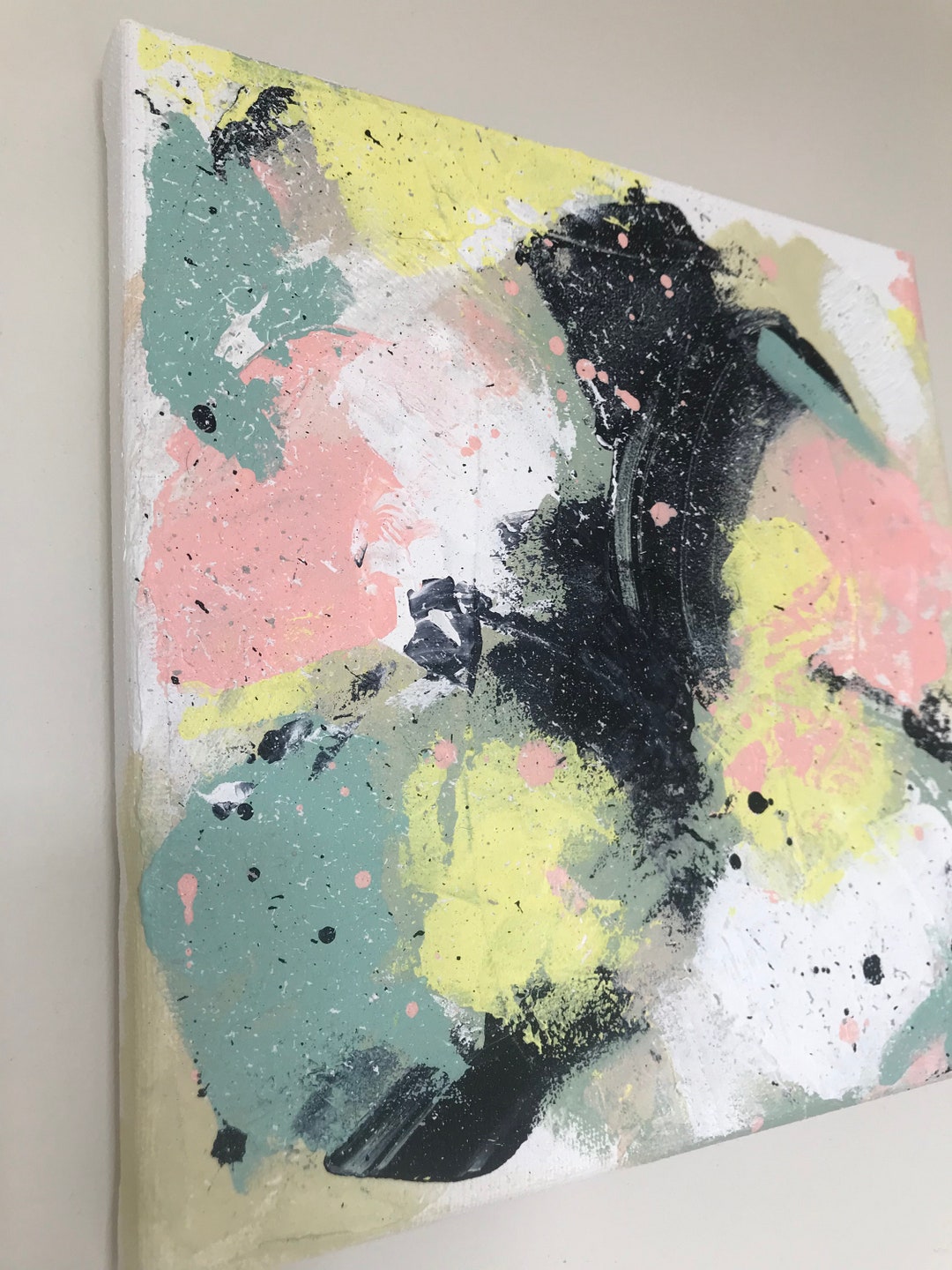 Colorful, Textured Abstract Art - Etsy