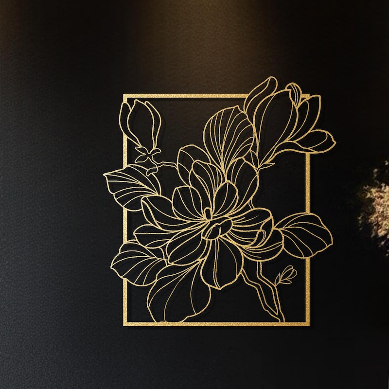 Metal Magnolia Decor - Etsy