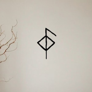 Bind Rune for Good Health, Viking Health Symbol, Norse Wall Art, Norse ...