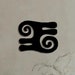 Adinkra Symbol for Bravery Metal Wall Art, Bravery and Valor Symbol ...