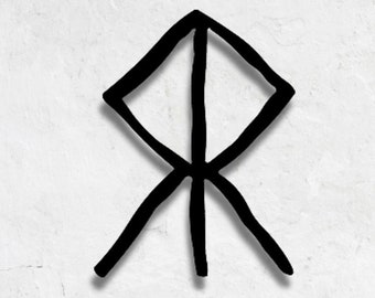 Bind Rune Wall Art - Etsy