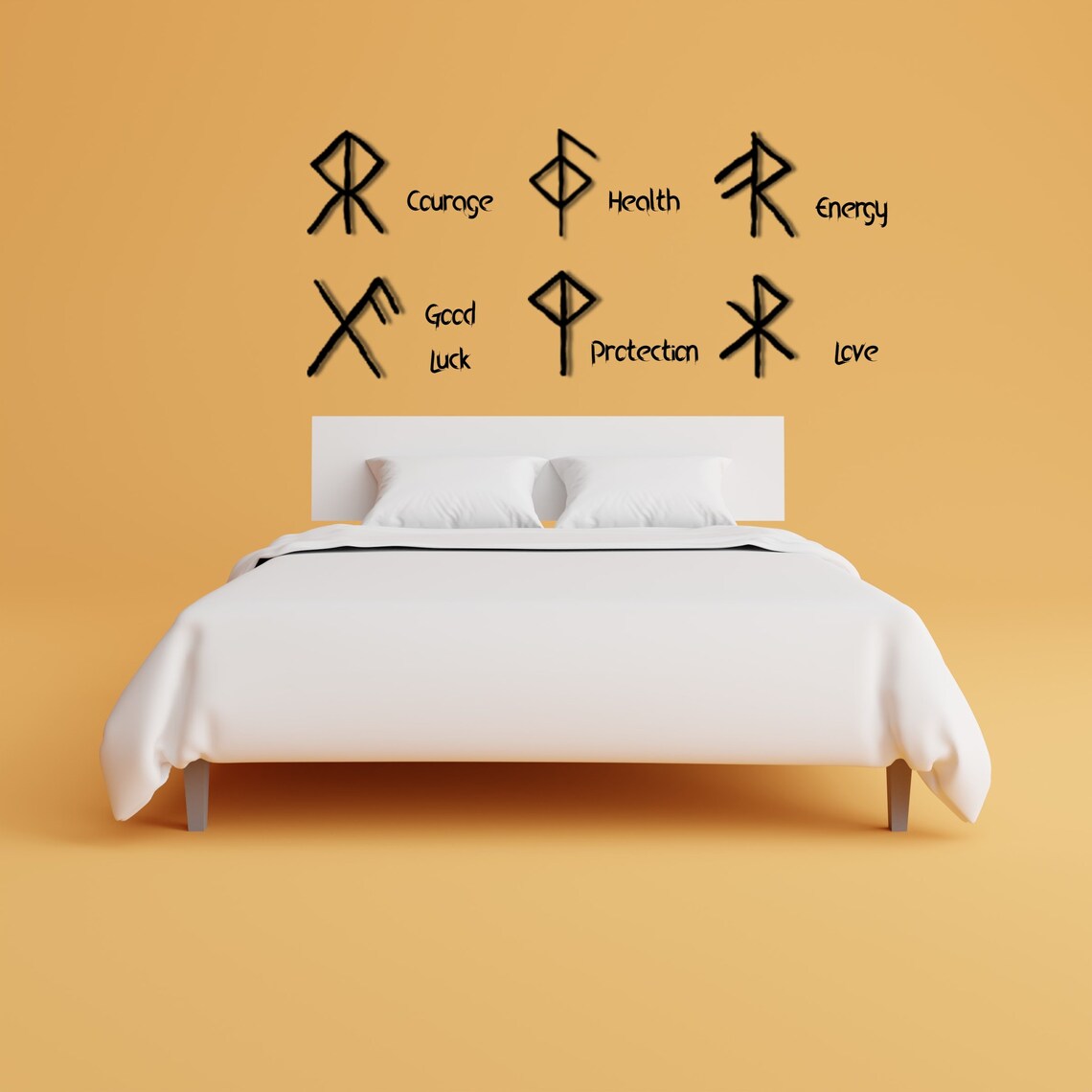 Bind Rune for Good Health Viking Health Symbol Norse Wall | Etsy