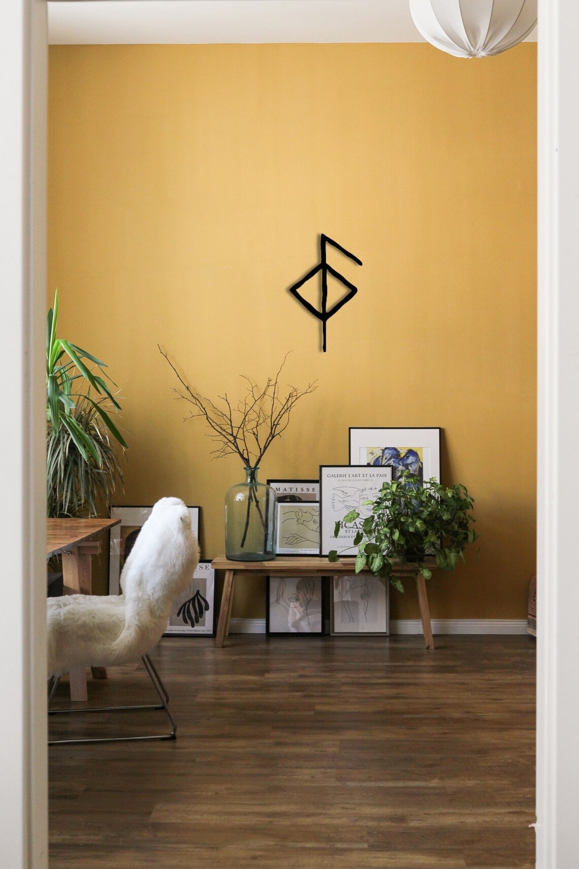 Bind Rune for Good Health Viking Health Symbol Norse Wall | Etsy