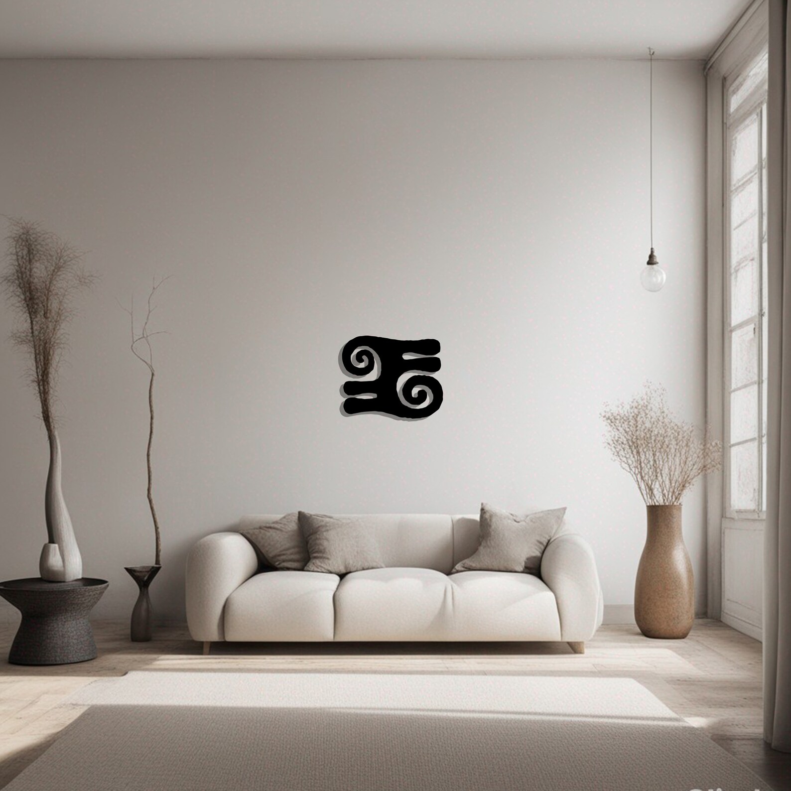 Adinkra Symbol for Bravery Metal Wall Art, Bravery and Valor Symbol ...