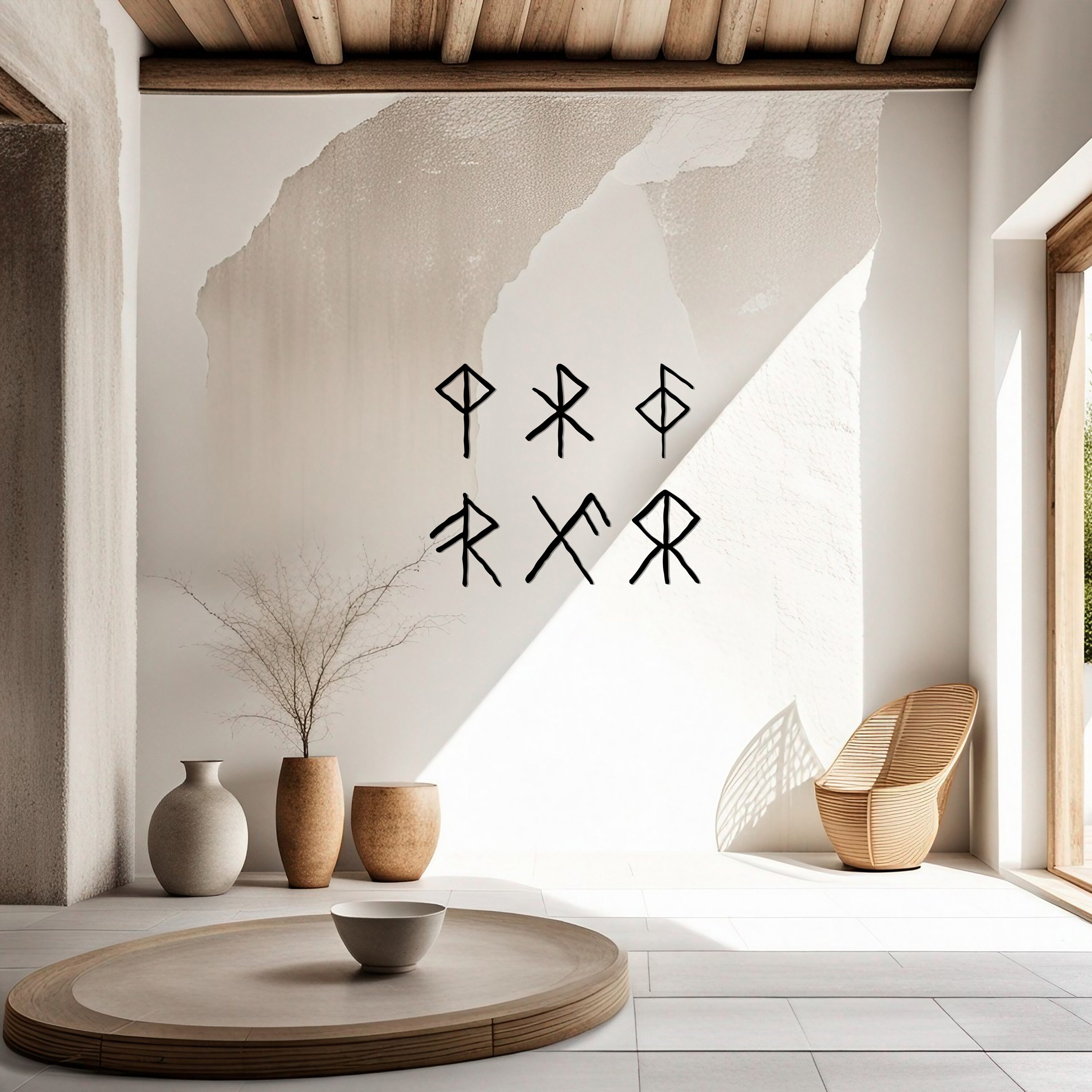 Bind Rune for Good Health, Viking Health Symbol, Norse Wall Art, Norse ...