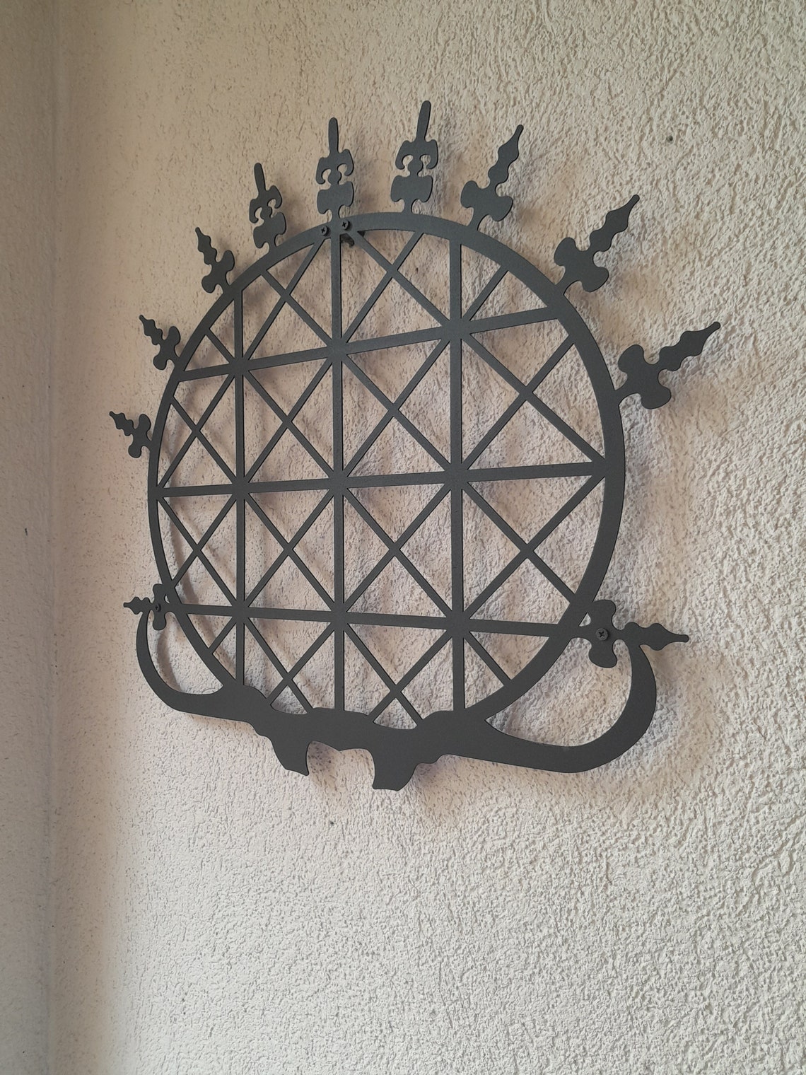 Hittite Sun Disc Metal Wall Art Ancient Hittite Civilization - Etsy